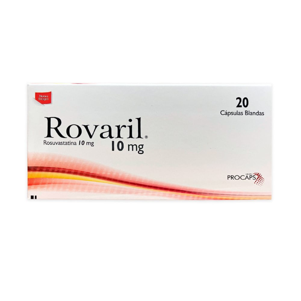 Rovaril 10mg x 20 capsulas - Siman El Salvador