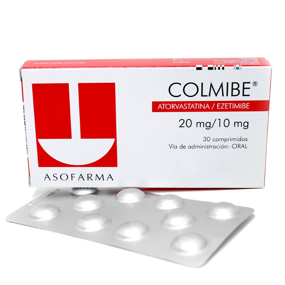 Colmibe 20mg/10mg x 30 comprimidos - Siman El Salvador