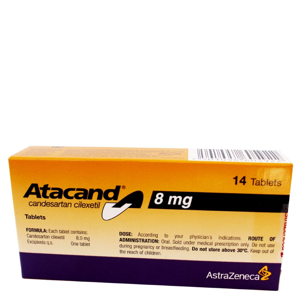 Atacand 8mg x 14 tabletas - Siman El Salvador