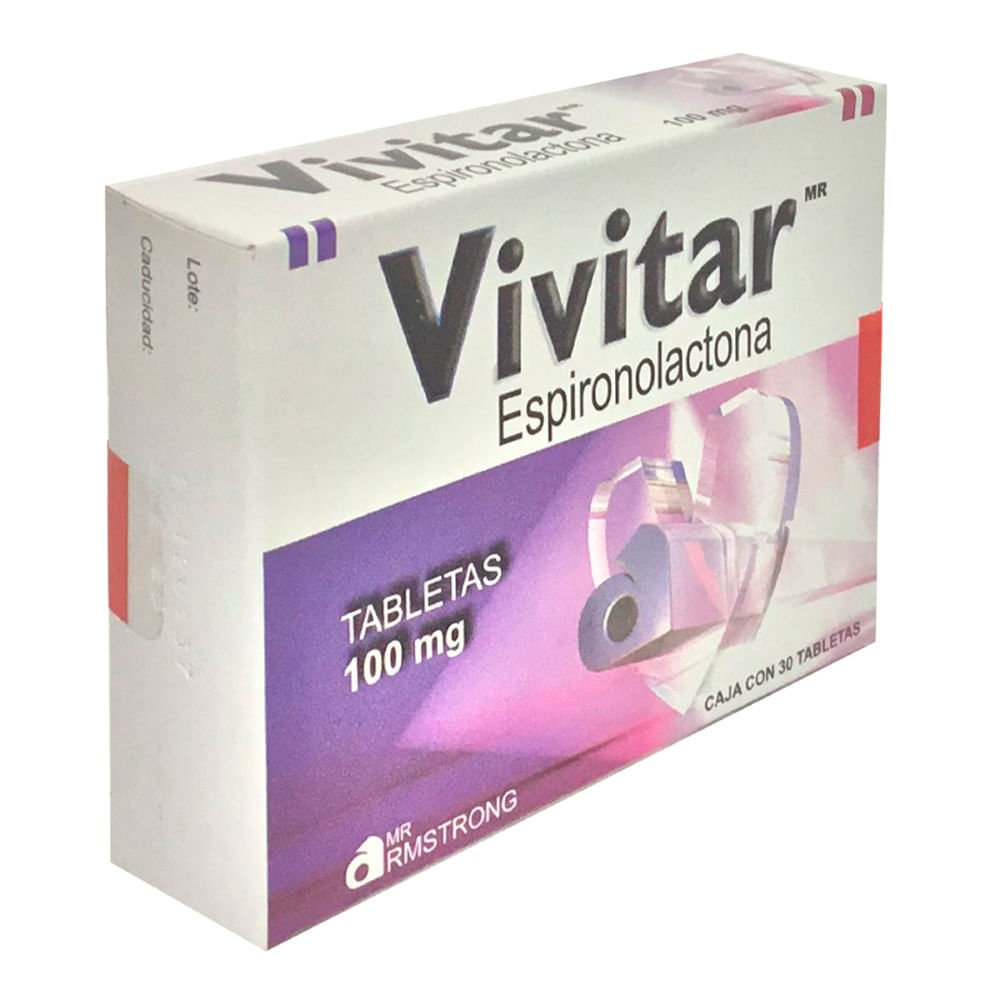 Vivitar 100mg x 30 tabletas - Siman El Salvador