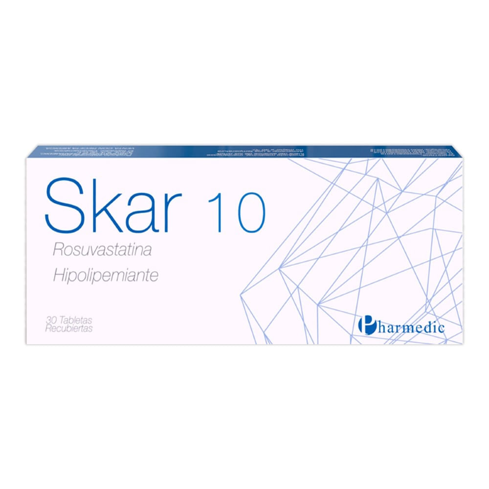 Skar 10mg x 30 tabletas - Siman El Salvador