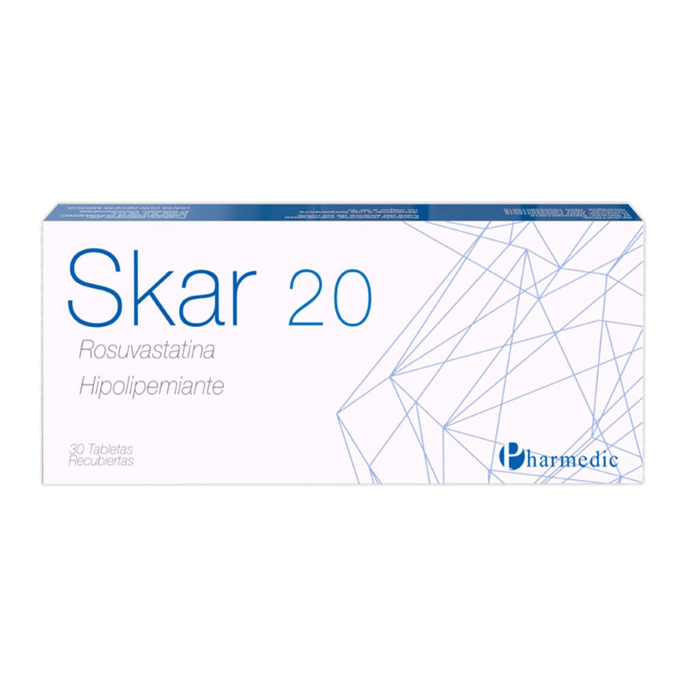 Skar 20mg x 30 tabletas