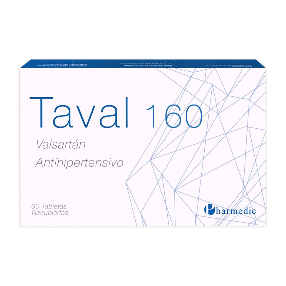 Taval 160mg x 30 tabletas - Siman El Salvador