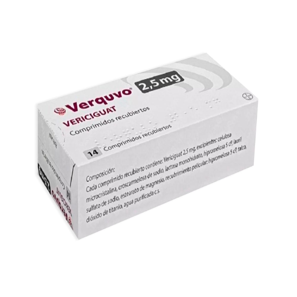 Verquvo 2.5mg x 14 comprimidos - Siman El Salvador