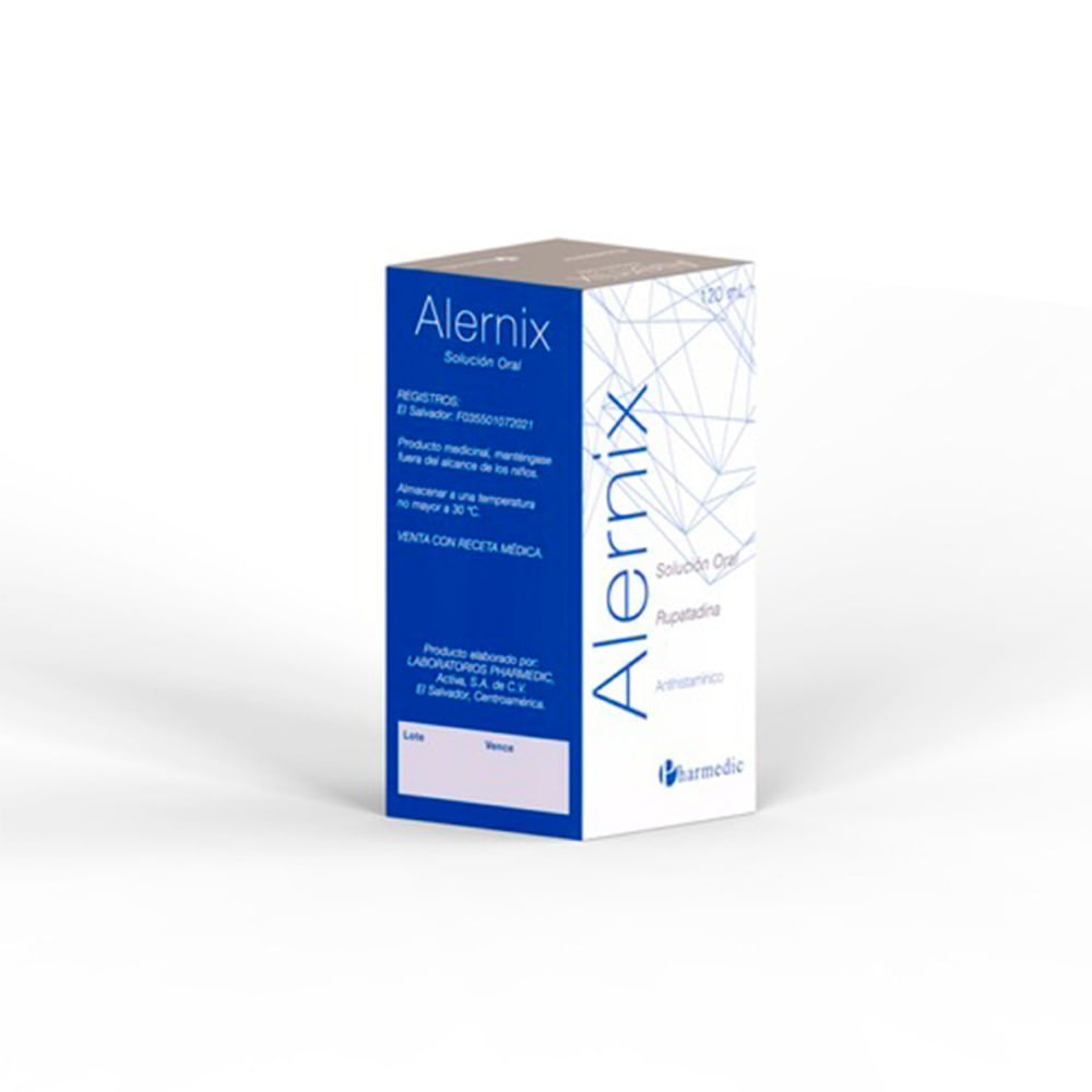 Alernix 1mg/ml solucion oral frasco x 120ml - Siman El Salvador