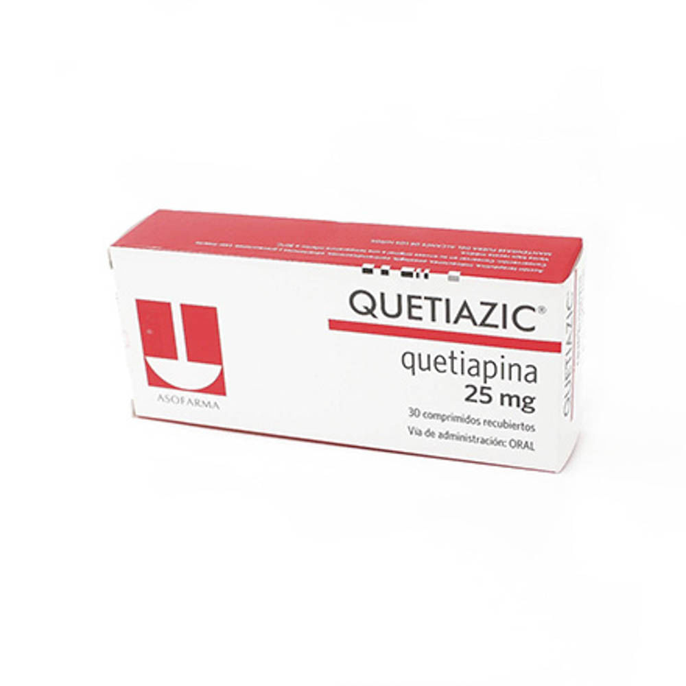 Quetiazic 25mg 30 Comprimidos