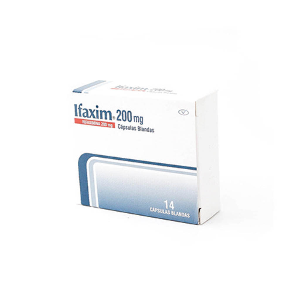 Ifaxim 200mg 14 Capsulas Blandas - Siman El Salvador