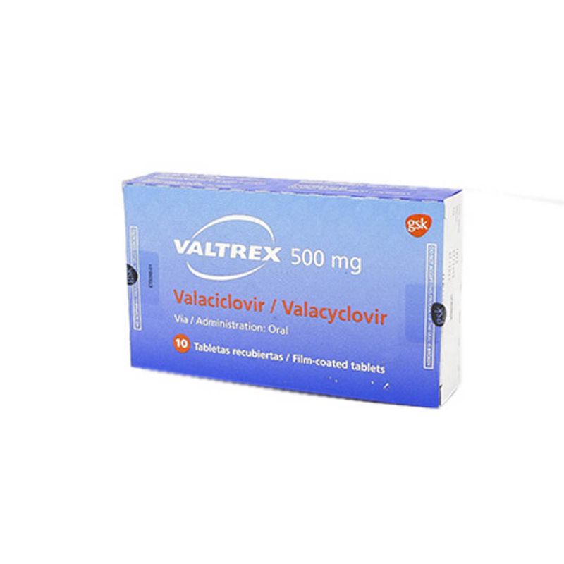 Valtrex 500mg 10 tabletas - Siman El Salvador
