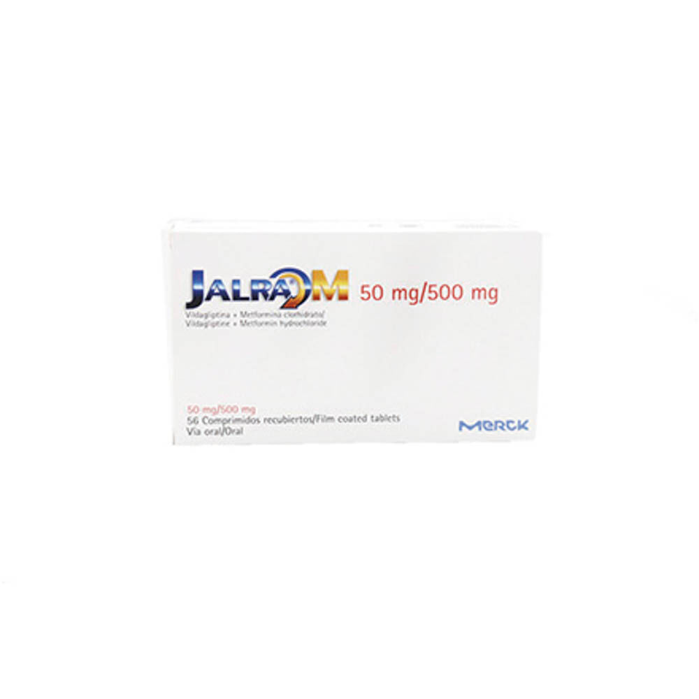 JalraM 50mg/500mg caja 56 comprimidos - Siman El Salvador