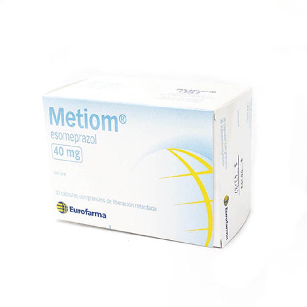 Metiom 40mg 30 Capsulas - Siman El Salvador