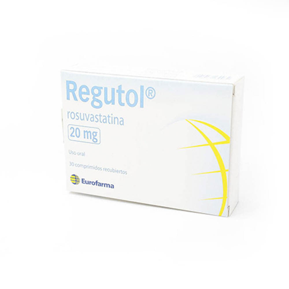Regutol 20mg 30 Comprimidos