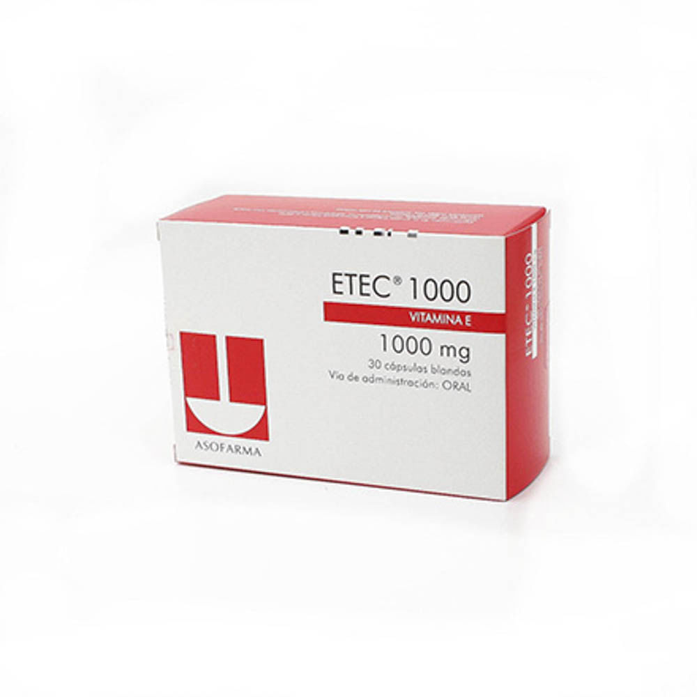 Etec 1000mg 30 capsulas