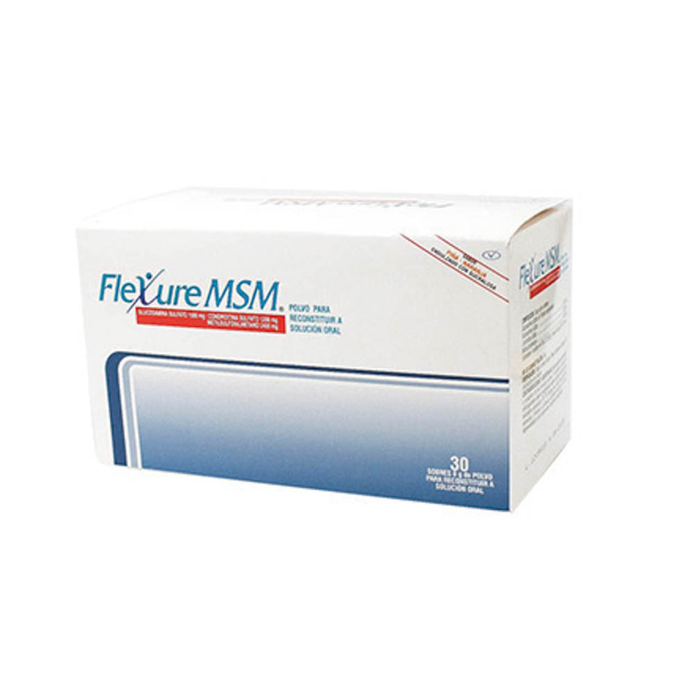 Flexure MSM 2400mg/1500mg/1200mg 30 Sobres - Siman El Salvador