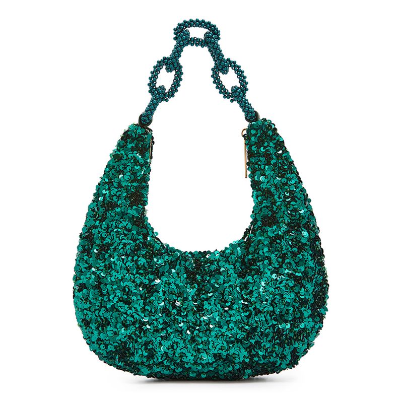 Cartera satchel H&Co color verde para mujer - Siman El Salvador