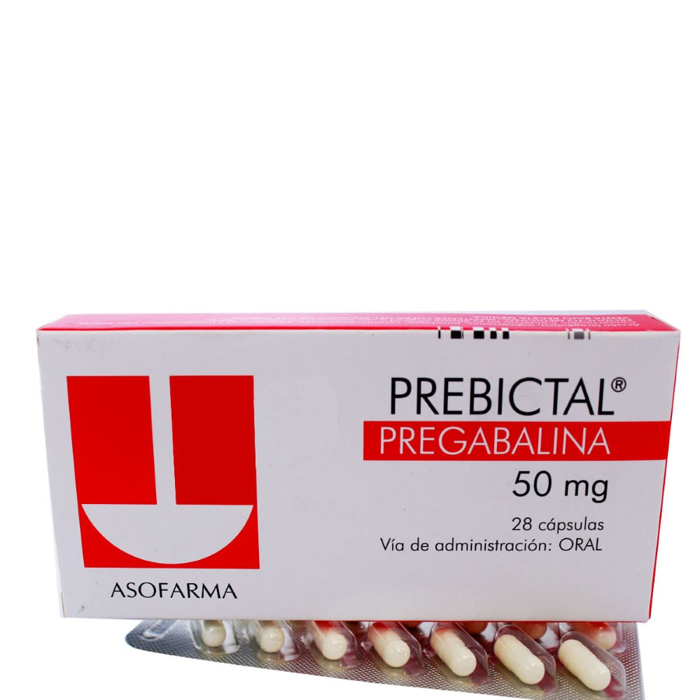 Prebictal 50mg x 28 capsulas - Siman El Salvador