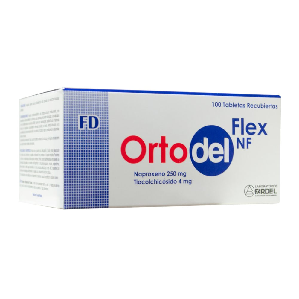 Ortodel flex nf x 100 tabletas - Siman El Salvador