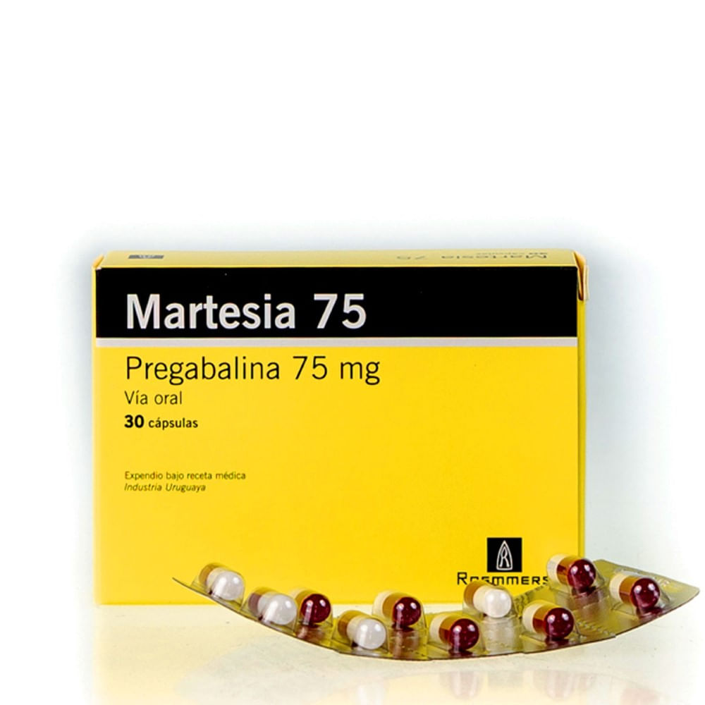 Martesia 75mg x 30 capsulas - Siman El Salvador