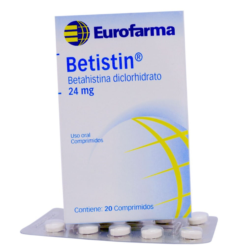 Betistin 24mg x 20 comprimidos - Siman El Salvador