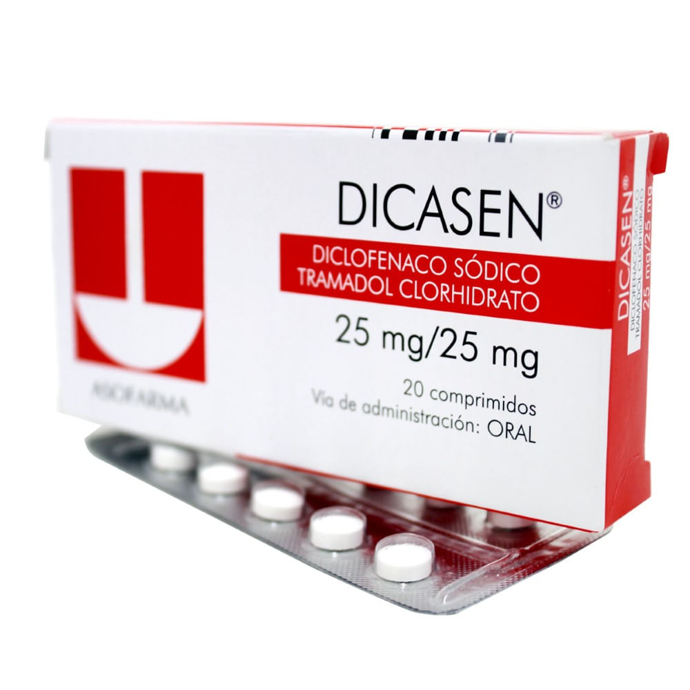 Dicasen x 20 comprimidos - Siman El Salvador