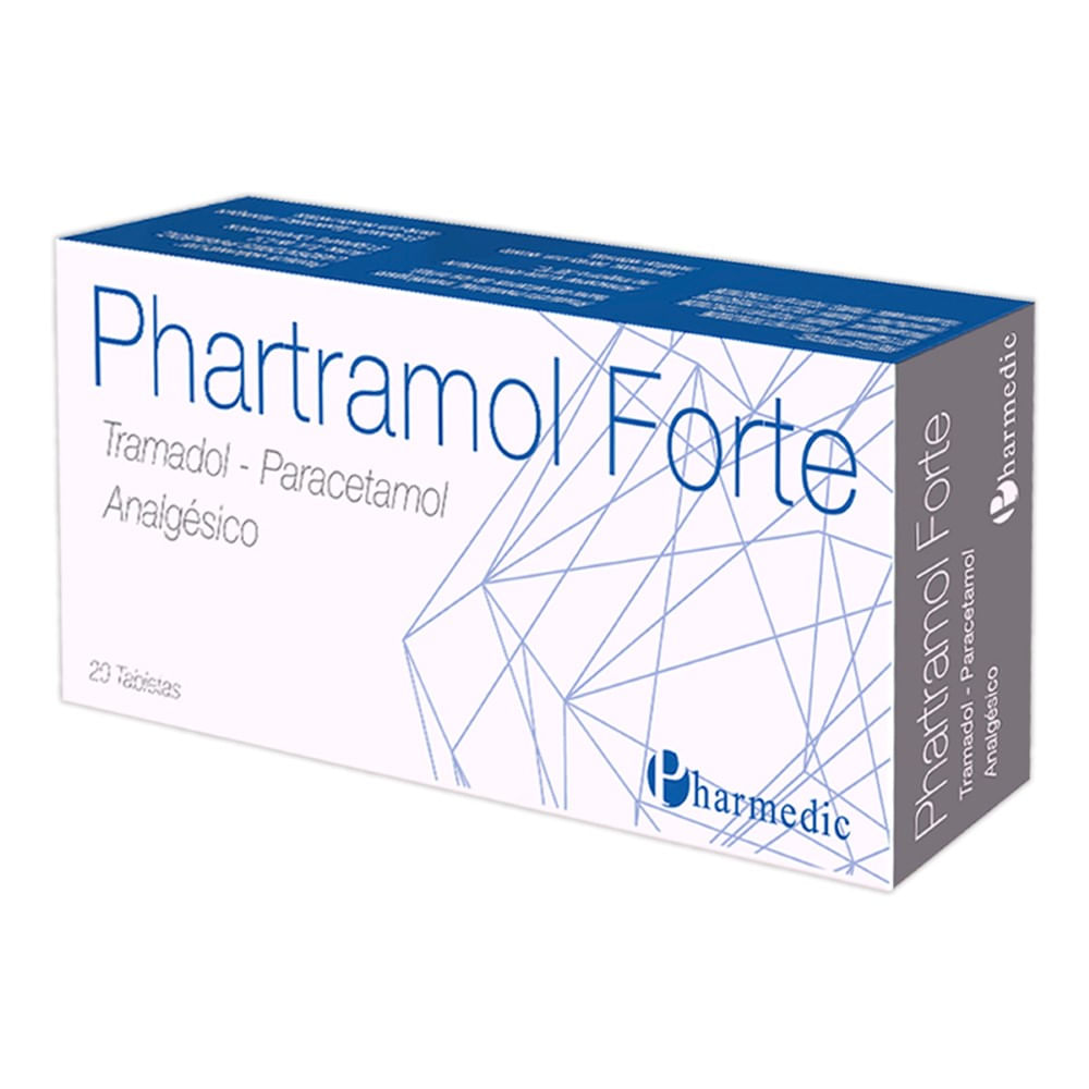 Phartramol forte x 20 tabletas - Siman El Salvador