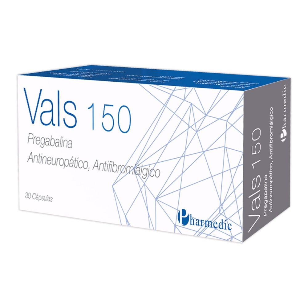 Vals 150 mg x 30 capsulas - Siman El Salvador