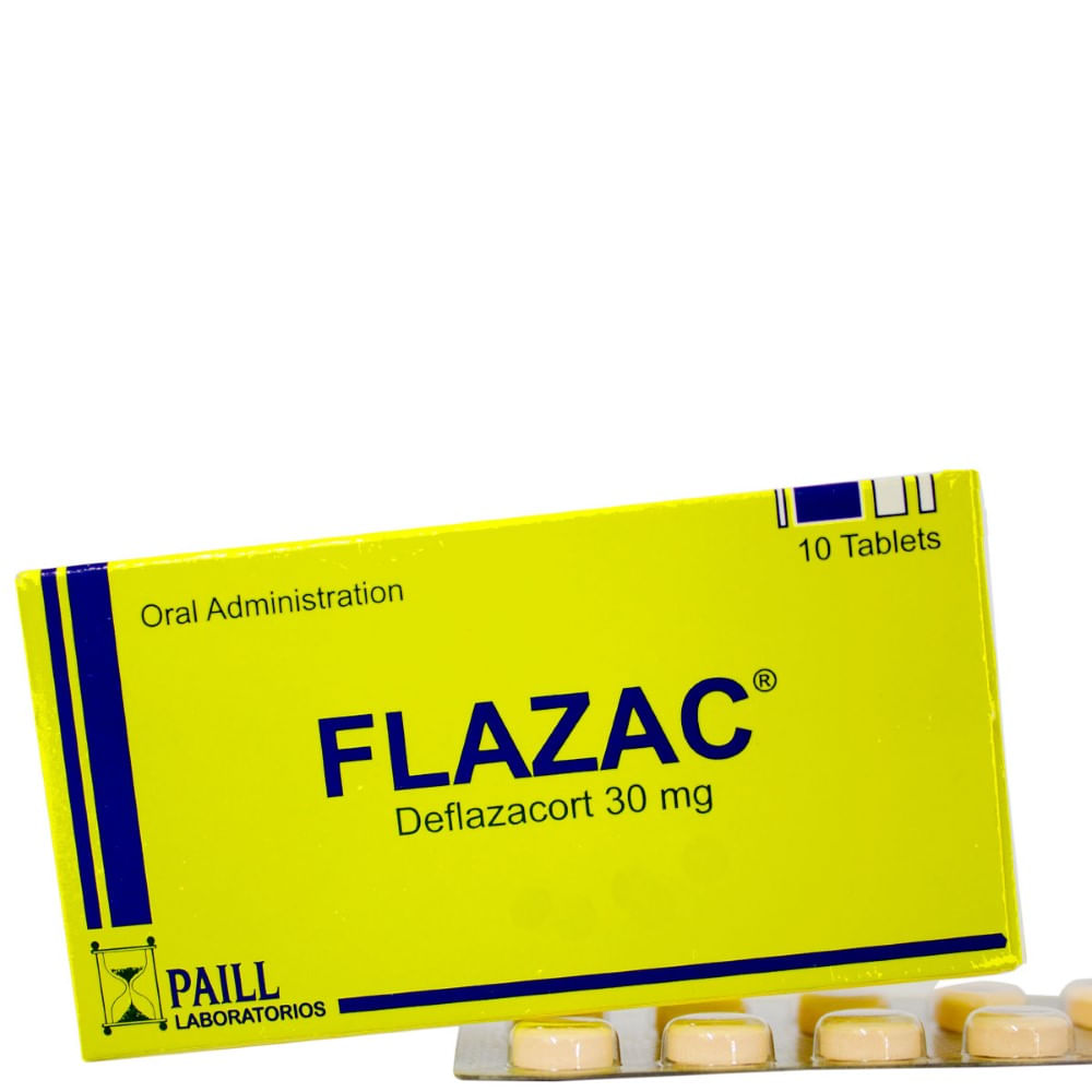 Flazac 30mg x 10 tabletas - Siman El Salvador