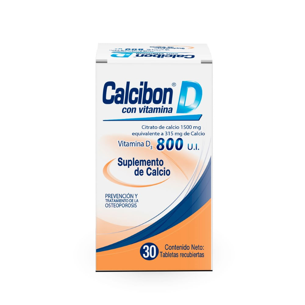 Calcibon d 800ui x 30 tabletas