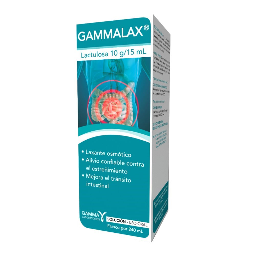 Gammalax jarabe solucion oral frasco x 240 ml - Siman El Salvador