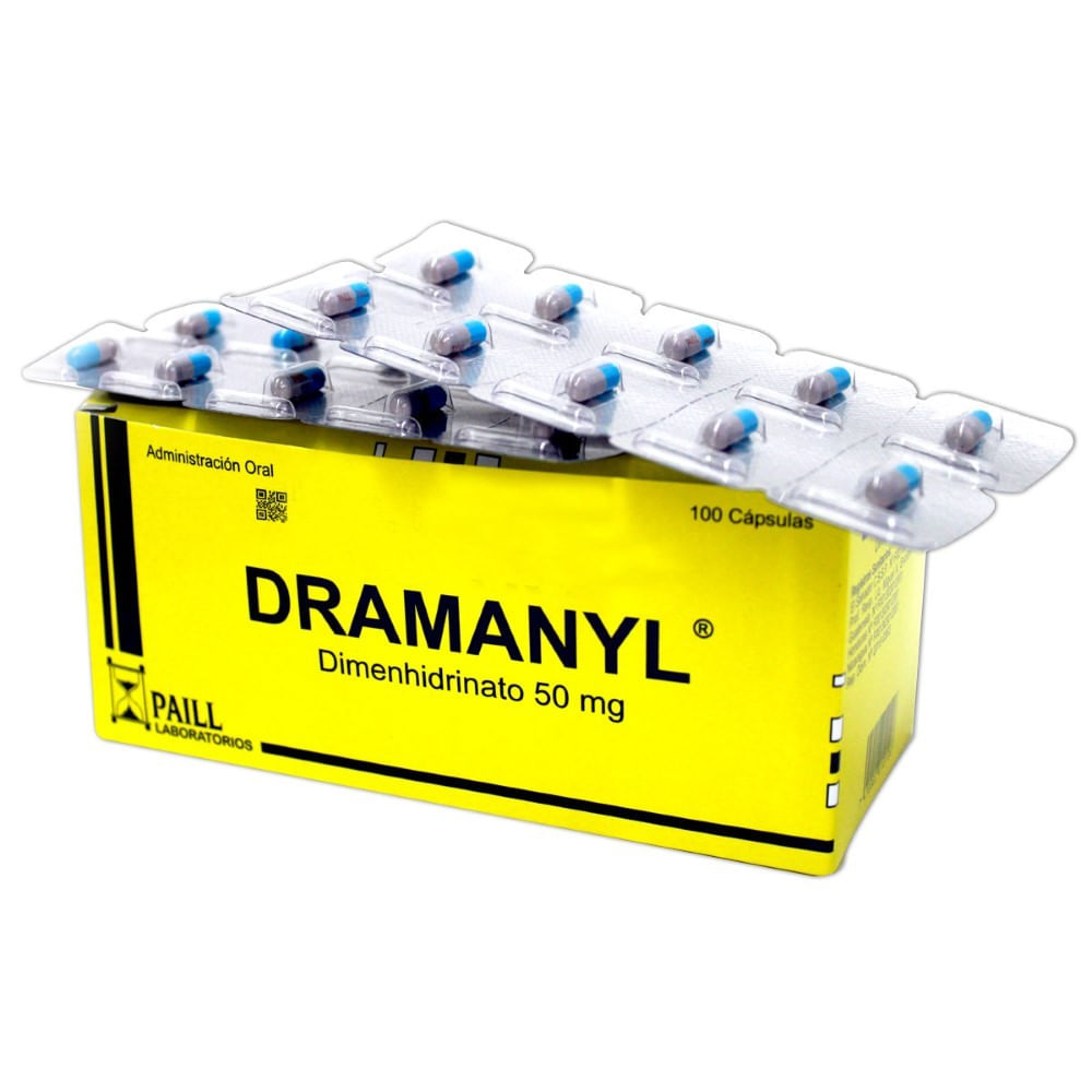 Dramanyl x 100 capsulas - Siman El Salvador