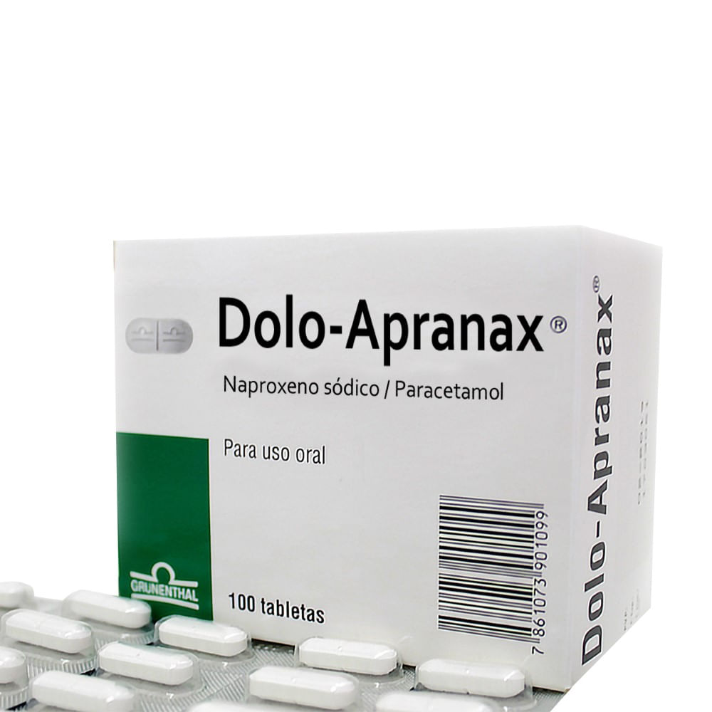 Dolo-apranax x 100 tabletas - Siman El Salvador