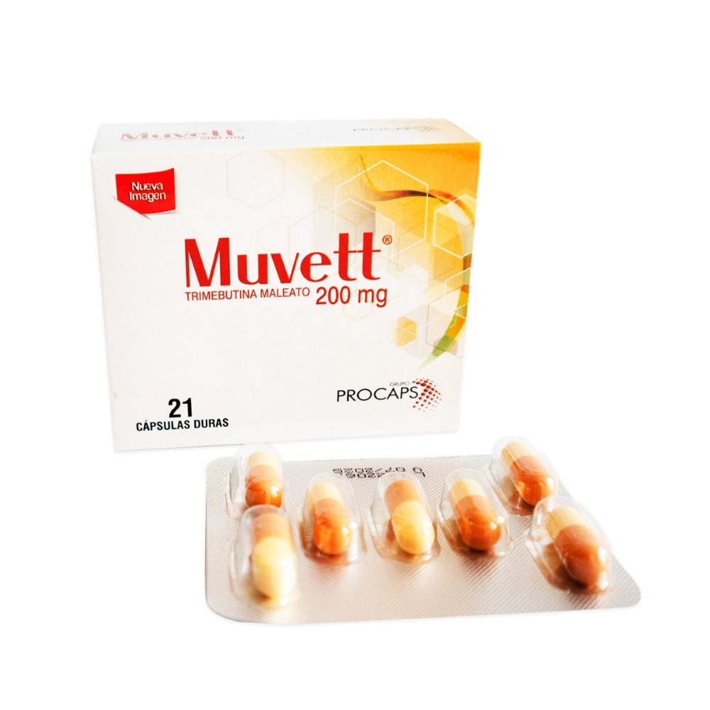 Muvett 200mg x 21 capsulas - Siman El Salvador