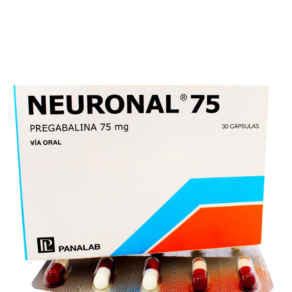 Neuronal 75 mg x 30 capsulas - Siman El Salvador