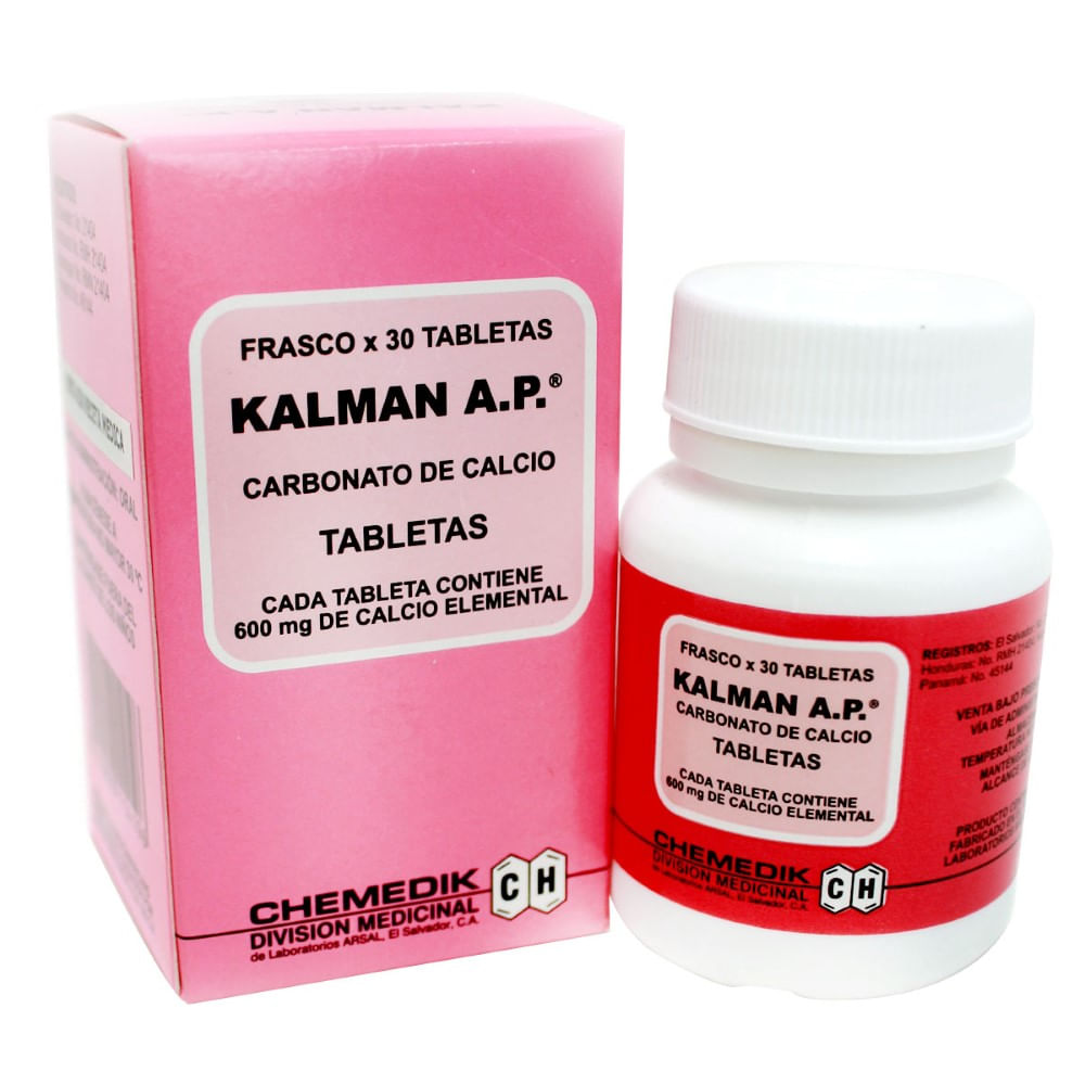 Kalman ap x 30 tabletas - Siman El Salvador