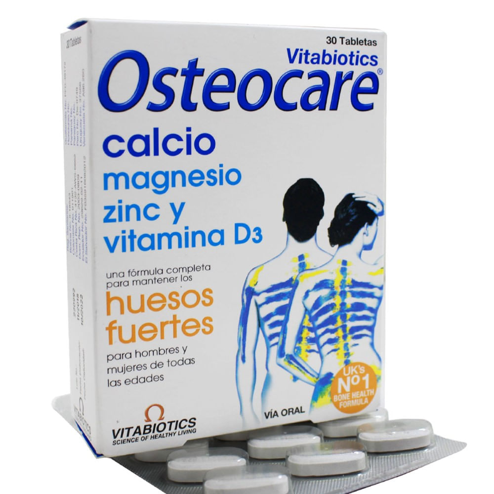 Osteocare x 30 tabletas - Siman El Salvador