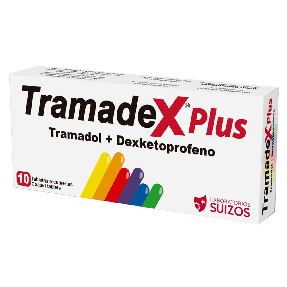 Tramadex plus x 10 tabletas - Siman El Salvador