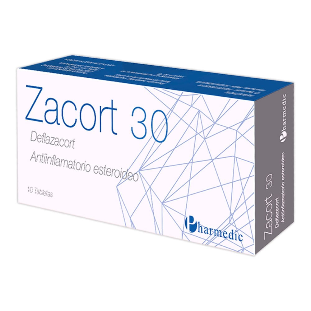 Zacort 30mg x 10 tabletas - Siman El Salvador