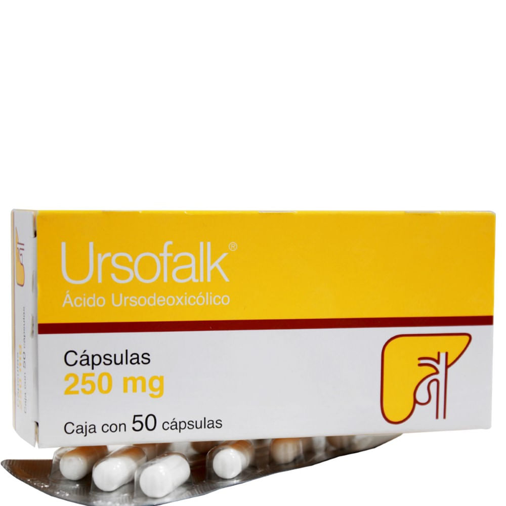 Ursofalk 250mg x 50 capsulas