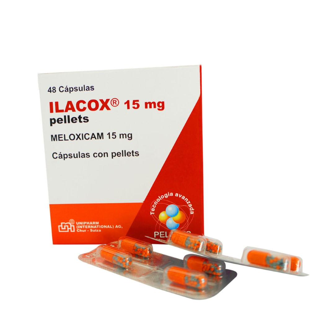 Ilacox 15mg x 48 tabletas
