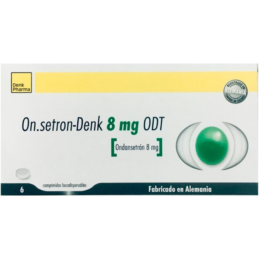 On.setron denk 8mg odt x 6 comprimidos - Siman El Salvador