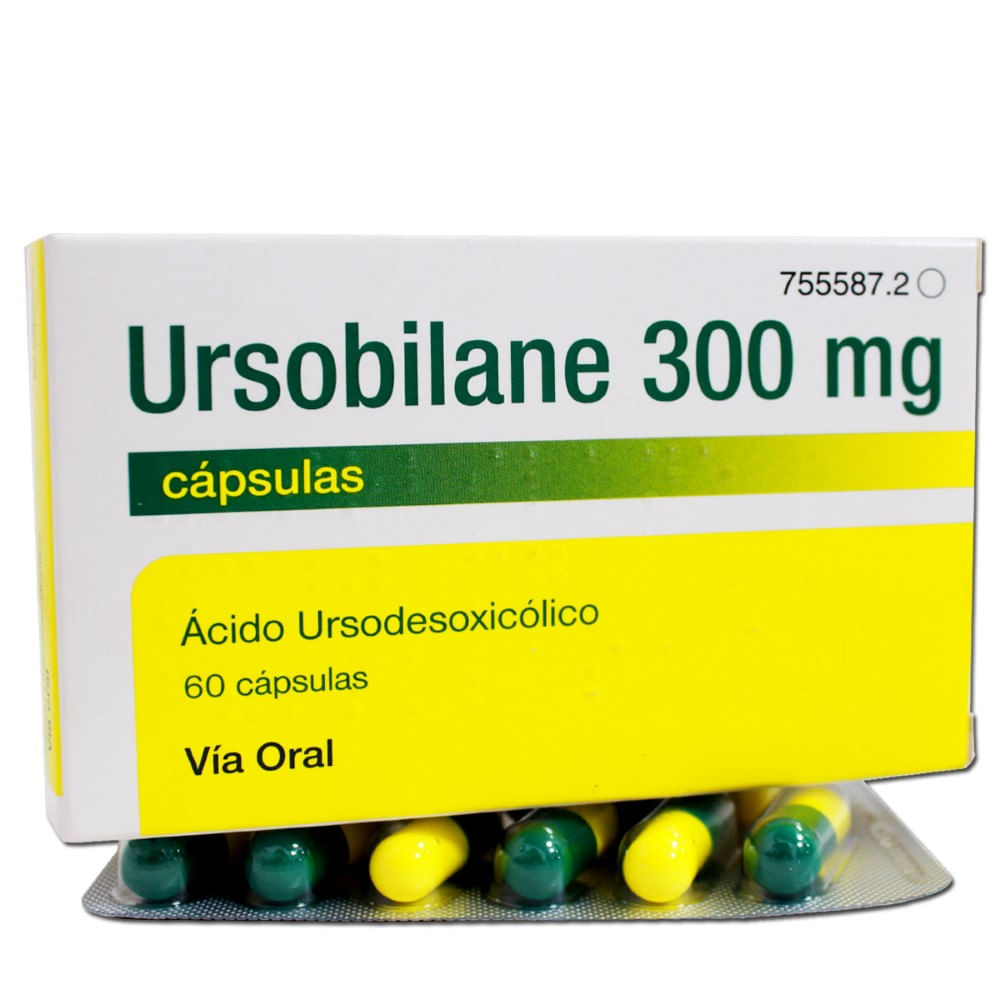 Ursobilane 300mg x 60 capsulas - Siman El Salvador