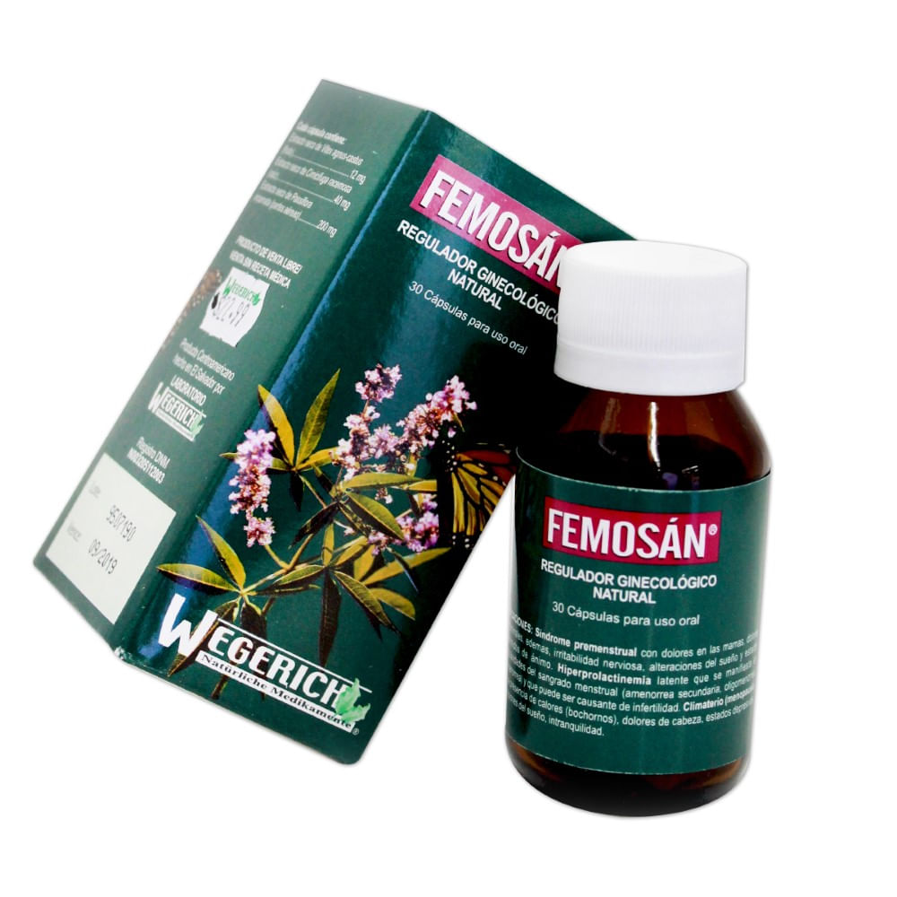 Femosan x 30 capsulas - Siman El Salvador