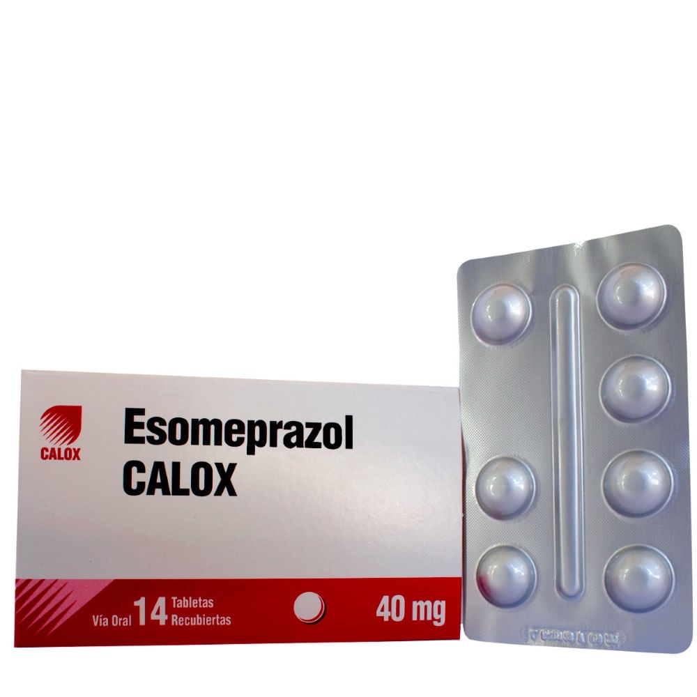Esomeprazol calox 40mg x 14 tabletas - Siman El Salvador
