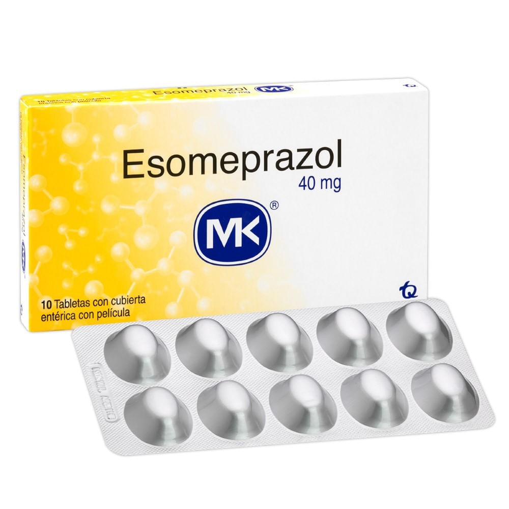 Esomeprazol mk 40mg x 10 tabletas - Siman El Salvador
