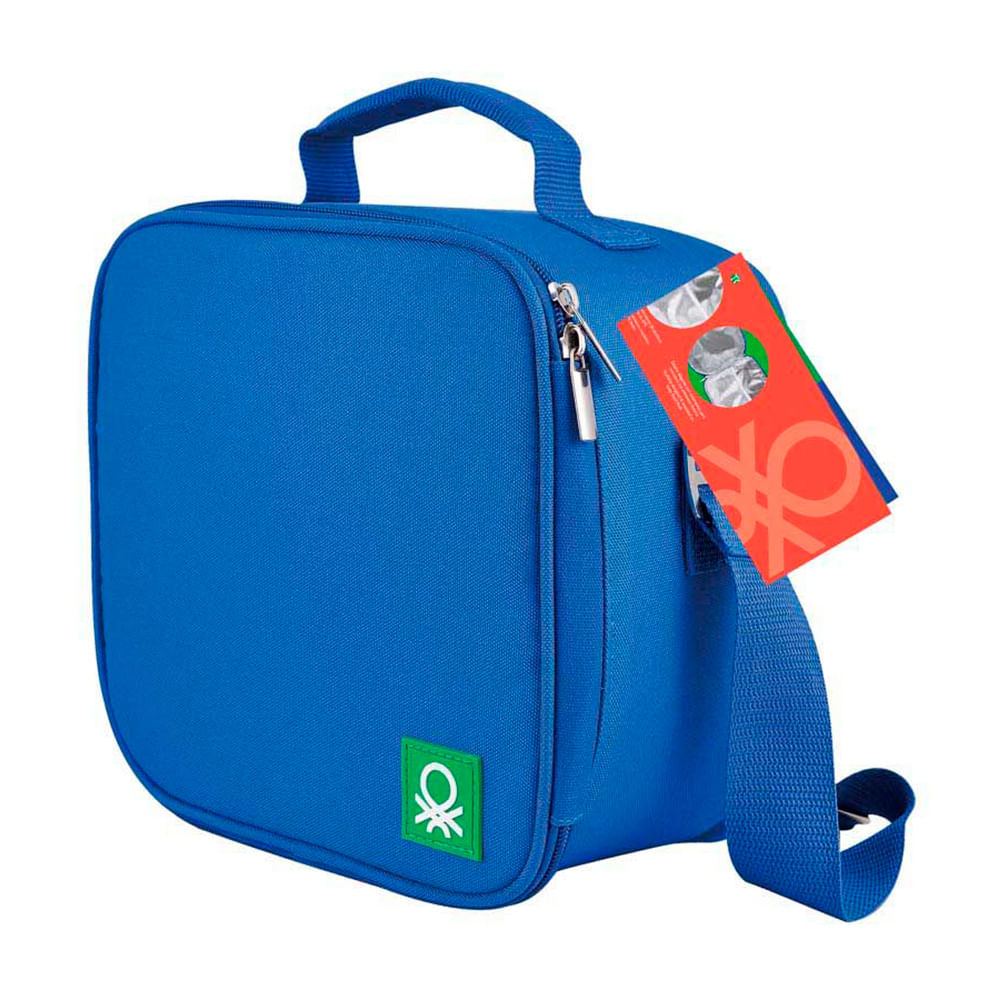 Lonchera azul 23x22x13.27cm - Siman Costa Rica