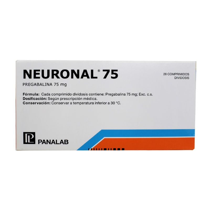 Neuronal 75 mg x 30 capsulas - Siman El Salvador
