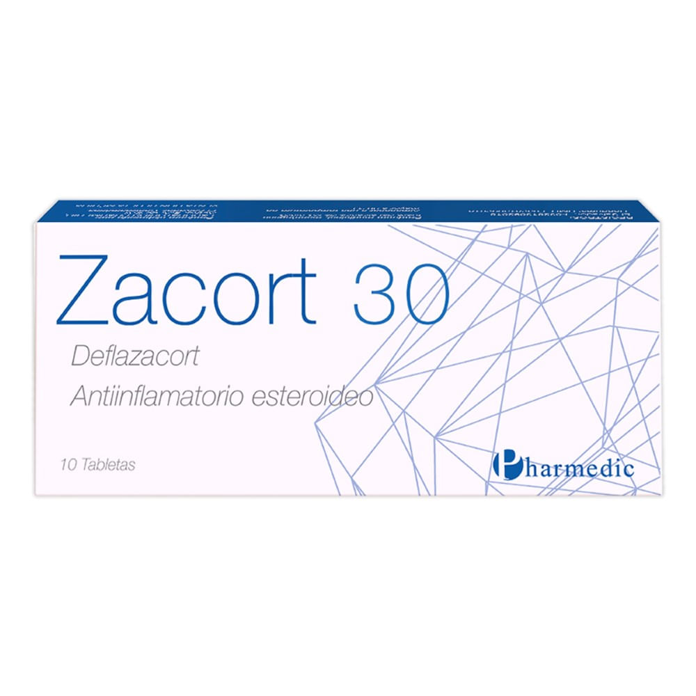 Zacort 30mg x 10 tabletas - Siman El Salvador