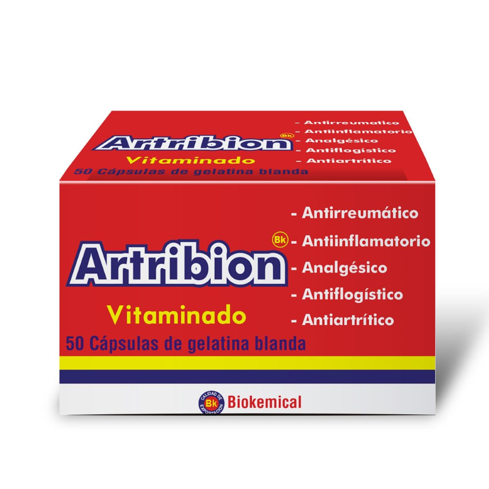 Artribion vitaminado x 50 capsulas - Siman El Salvador