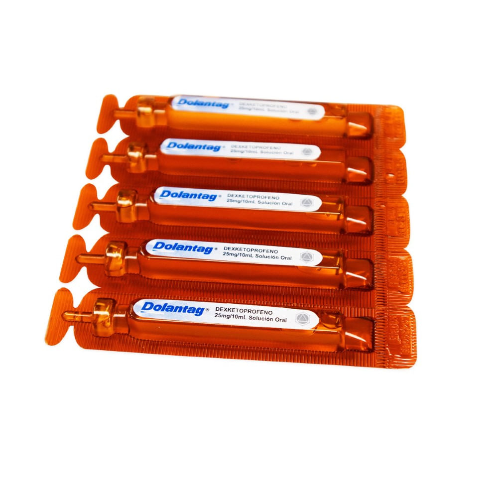 Dolantag 25mg x 10 ampollas de 10ml - Siman El Salvador