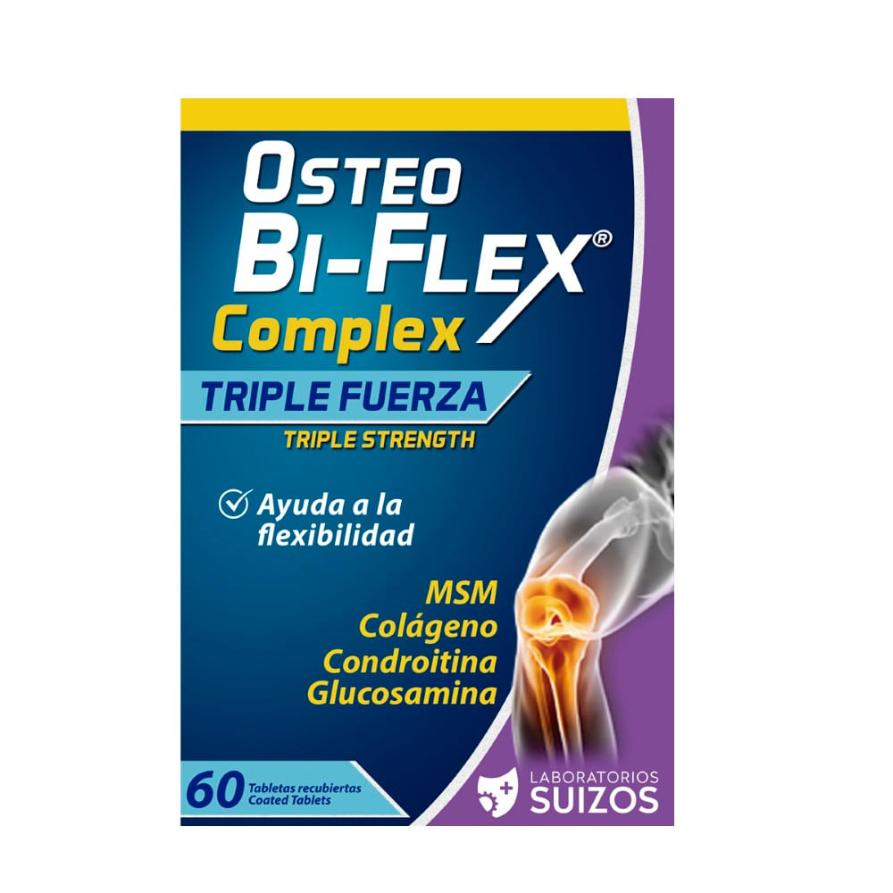 Osteo-bi flex complex x 60 tabletas - Siman El Salvador