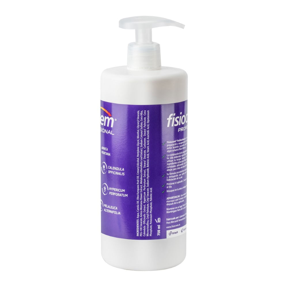 Fisiocrem professional frasco x 750ml - Siman El Salvador